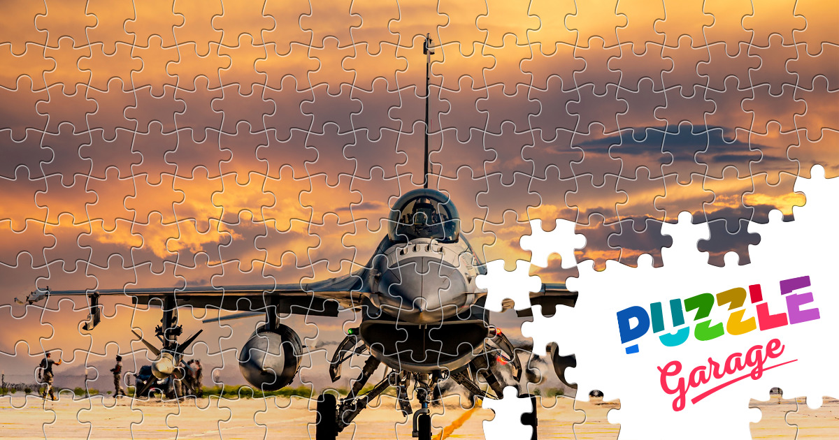Fighter Jigsaw Puzzle (Technics, Aviation) | Puzzle Garage
