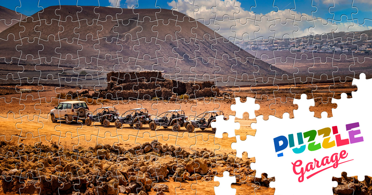 Buggy in the desert Jigsaw Puzzle (Nature, Desert) | Puzzle Garage