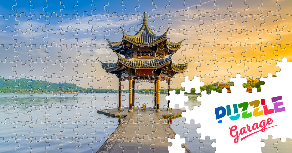 Xihu Lake, Hangzhou Jigsaw Puzzle (Countries, China) | Puzzle Garage