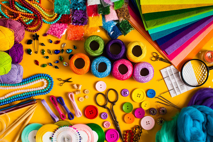 Handicraft supplies Jigsaw Puzzle (Home, Needlework) | Puzzle Garage