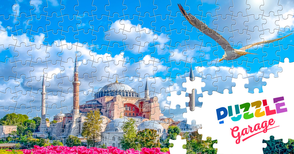 Hagia Sophia in Istanbul Jigsaw Puzzle (Countries, Turkey) | Puzzle Garage
