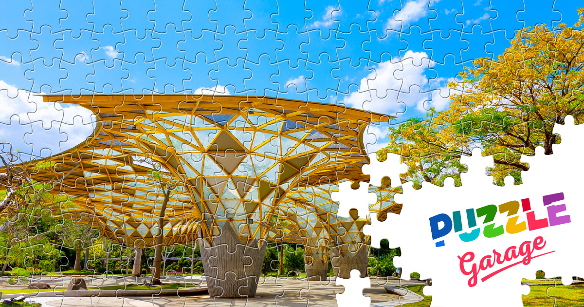 Canopy in Perdana Botanical Garden Jigsaw Puzzle (Countries, Malaysia ...
