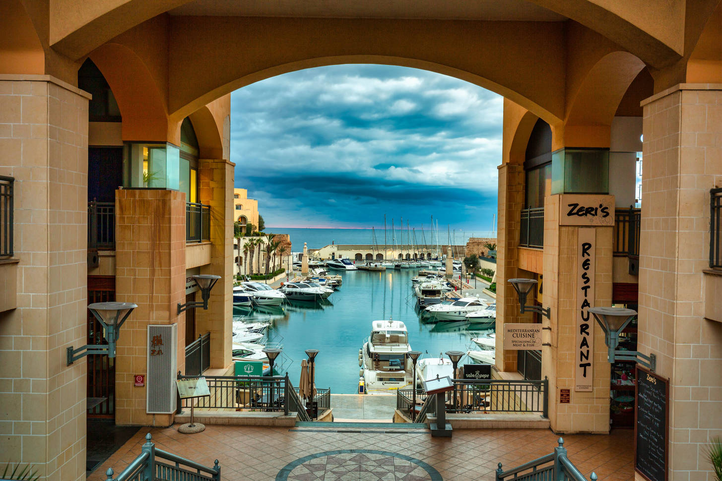 View of the bay from Portomaso Marina Jigsaw Puzzle (Countries, Malta ...
