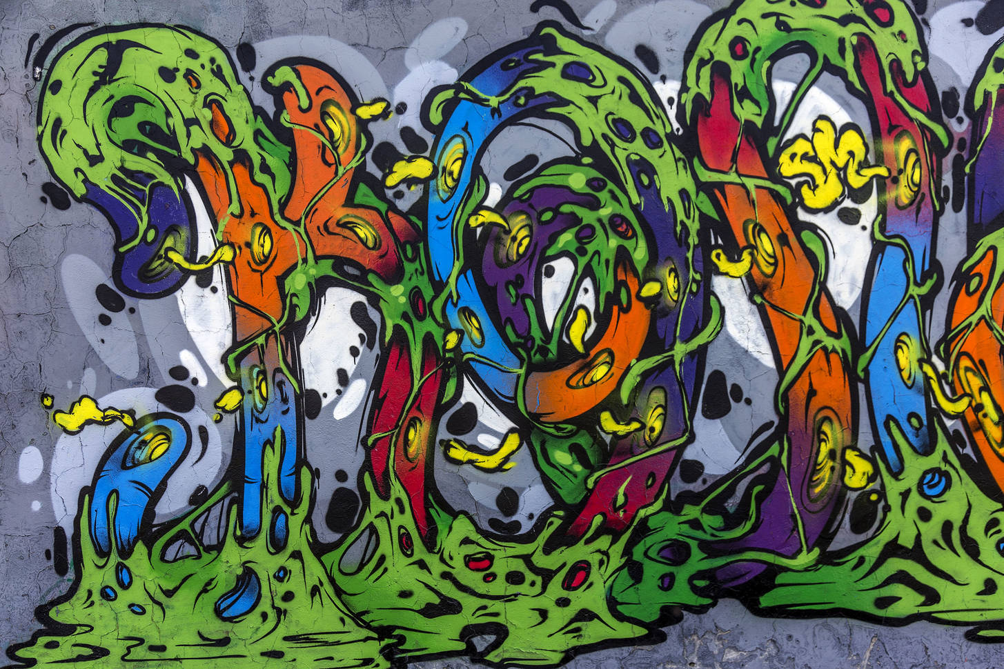 Abstract graffiti on the wall Jigsaw Puzzle (Art, Graffiti) | Puzzle Garage