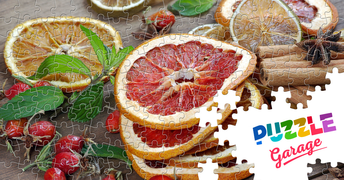 Citrus frips and spices Jigsaw Puzzle (Home, Food) | Puzzle Garage
