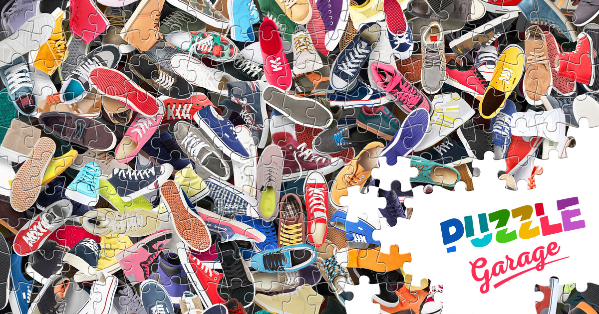 Shoes collection Jigsaw Puzzle (Other, Collecting) | Puzzle Garage