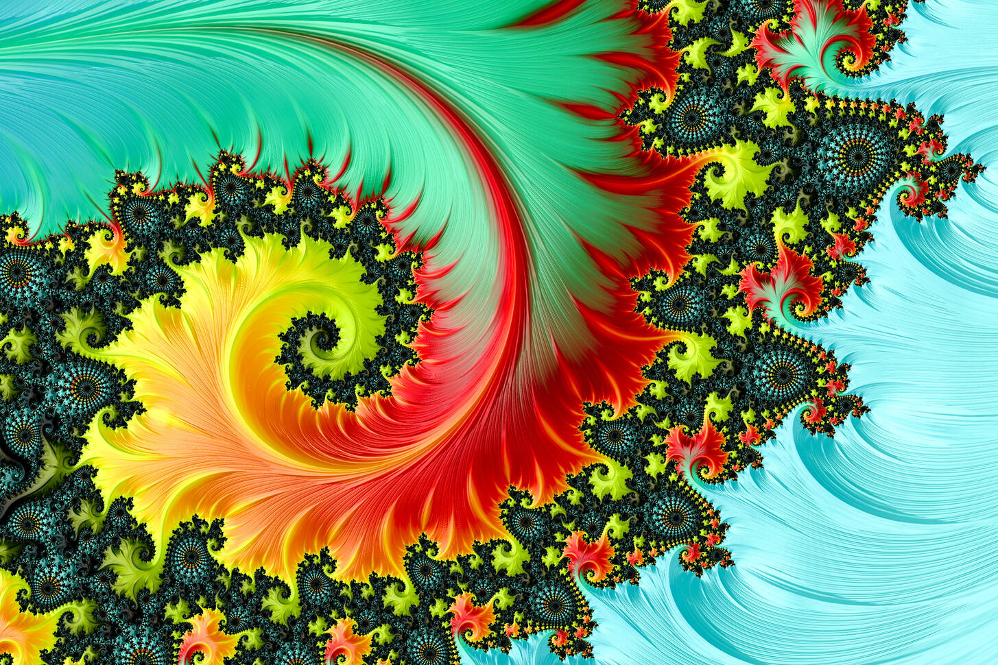 Fractal patterns and shapes Jigsaw Puzzle (Other, Abstraction) | Puzzle ...