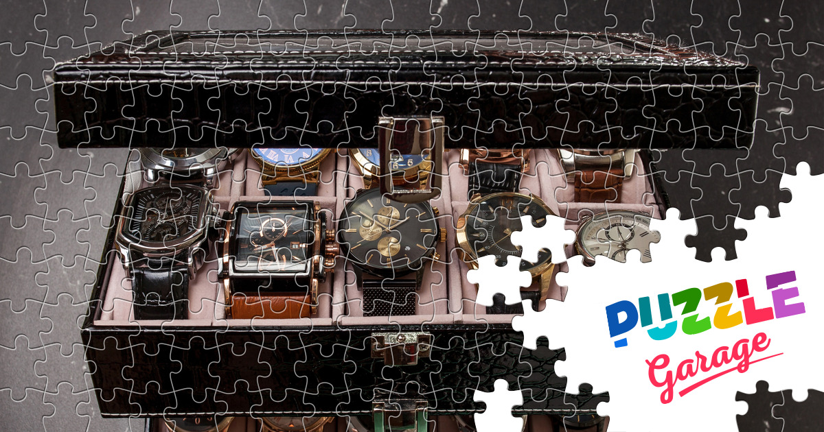 Collection of men's watches Jigsaw Puzzle (Other, Collecting) | Puzzle ...