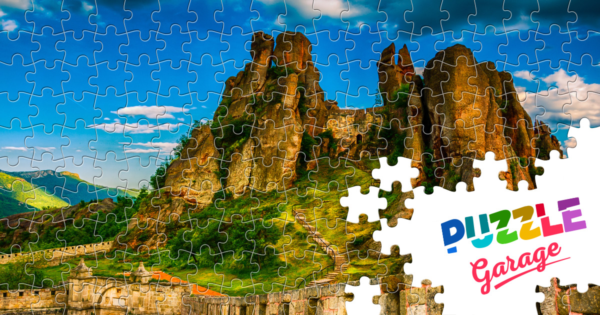 View of the Belogradchik Rocks Jigsaw Puzzle (Countries, Bulgaria ...