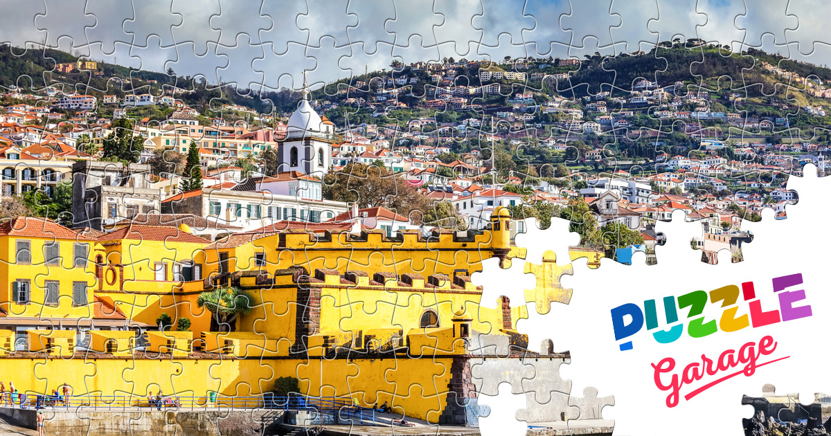 View of Funchal Jigsaw Puzzle (Countries, Portugal) | Puzzle Garage