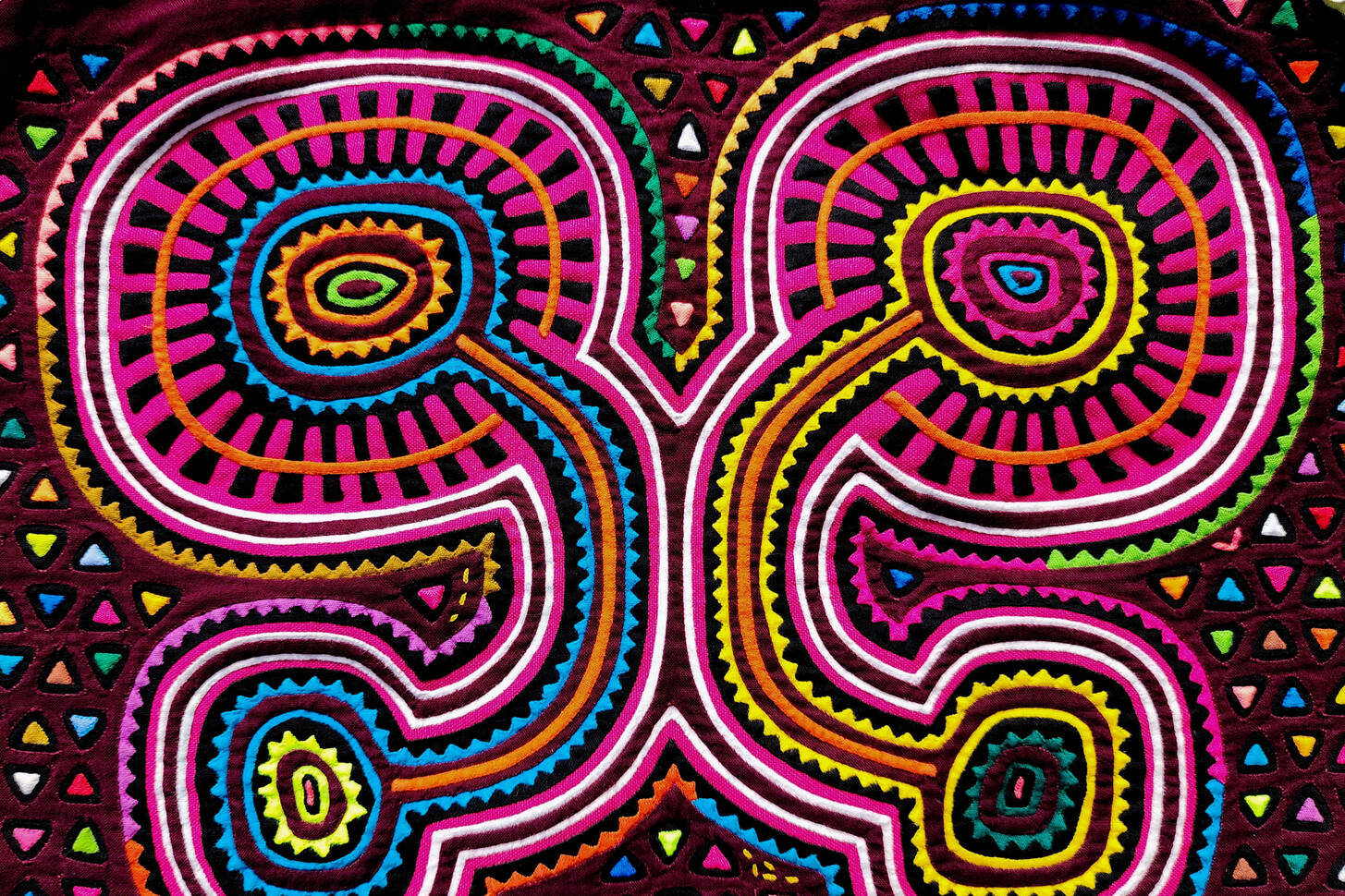 Ethnic patterns of the Guna Indian tribe Jigsaw Puzzle (Home ...