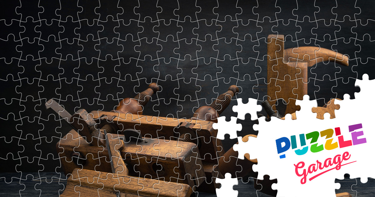 Old carpentry tools Jigsaw Puzzle (Stuff, Tools) | Puzzle Garage