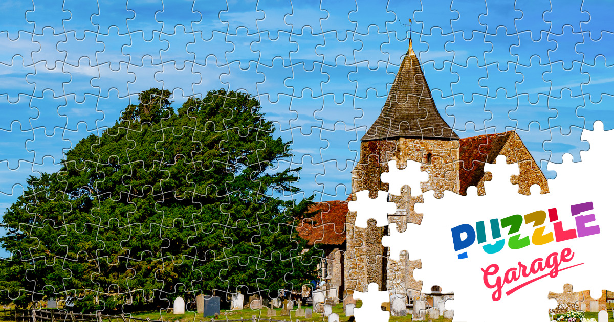 St Clement's Church in Old Romney Jigsaw Puzzle (Countries, Great ...