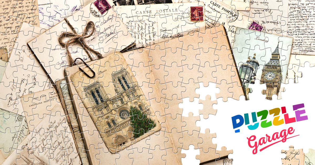 Old letters and postcards Jigsaw Puzzle (History, Retro) | Puzzle Garage