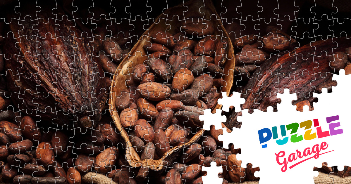 Roasted cocoa beans Jigsaw Puzzle (Home, Food) | Puzzle Garage