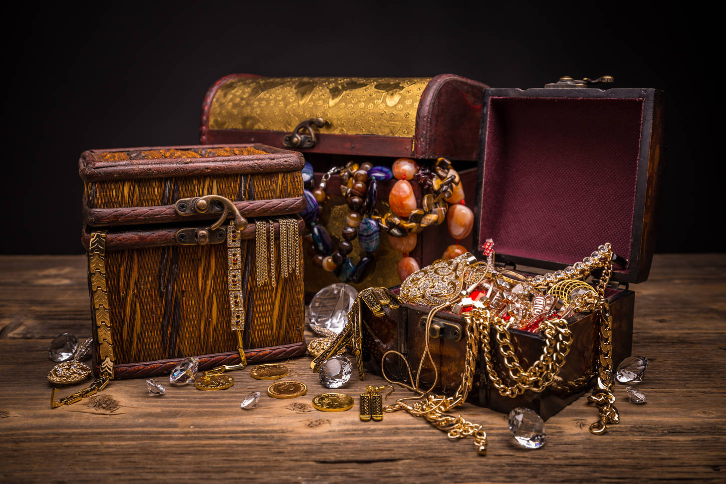 Treasures in chests Jigsaw Puzzle (Stuff, Jewellery) | Puzzle Garage
