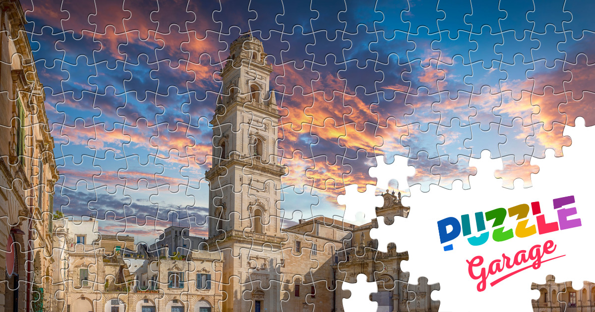 Cathedral of Lecce Jigsaw Puzzle (Countries, Italy) | Puzzle Garage