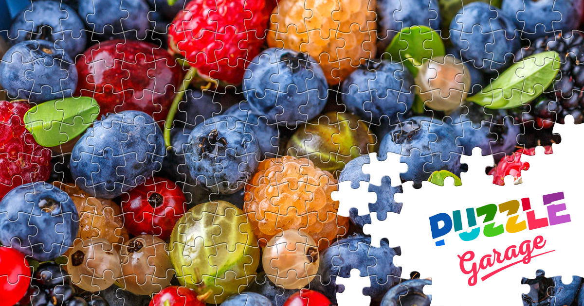 Assorted berries Jigsaw Puzzle (Plants, Berries) | Puzzle Garage